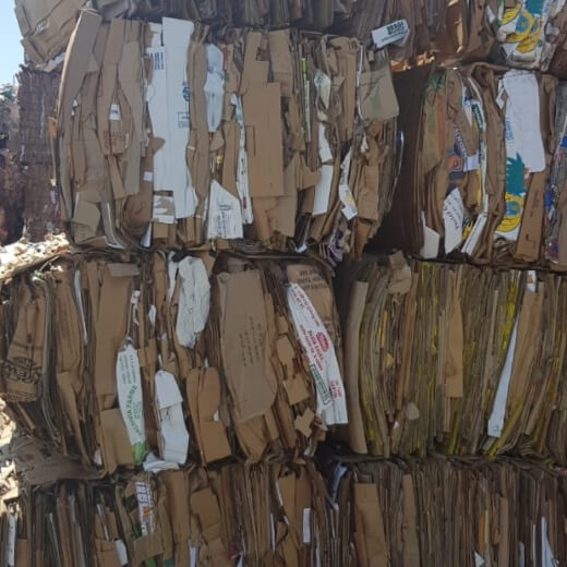 Double-Sorted Old Corrugated Cardboard Bales (DS OCC) (#12) | Ocean ...